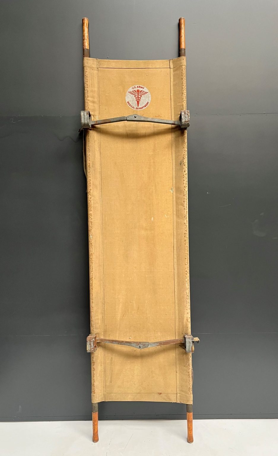US ARMY STRETCHER - 1942 - Military Classic Memorabilia