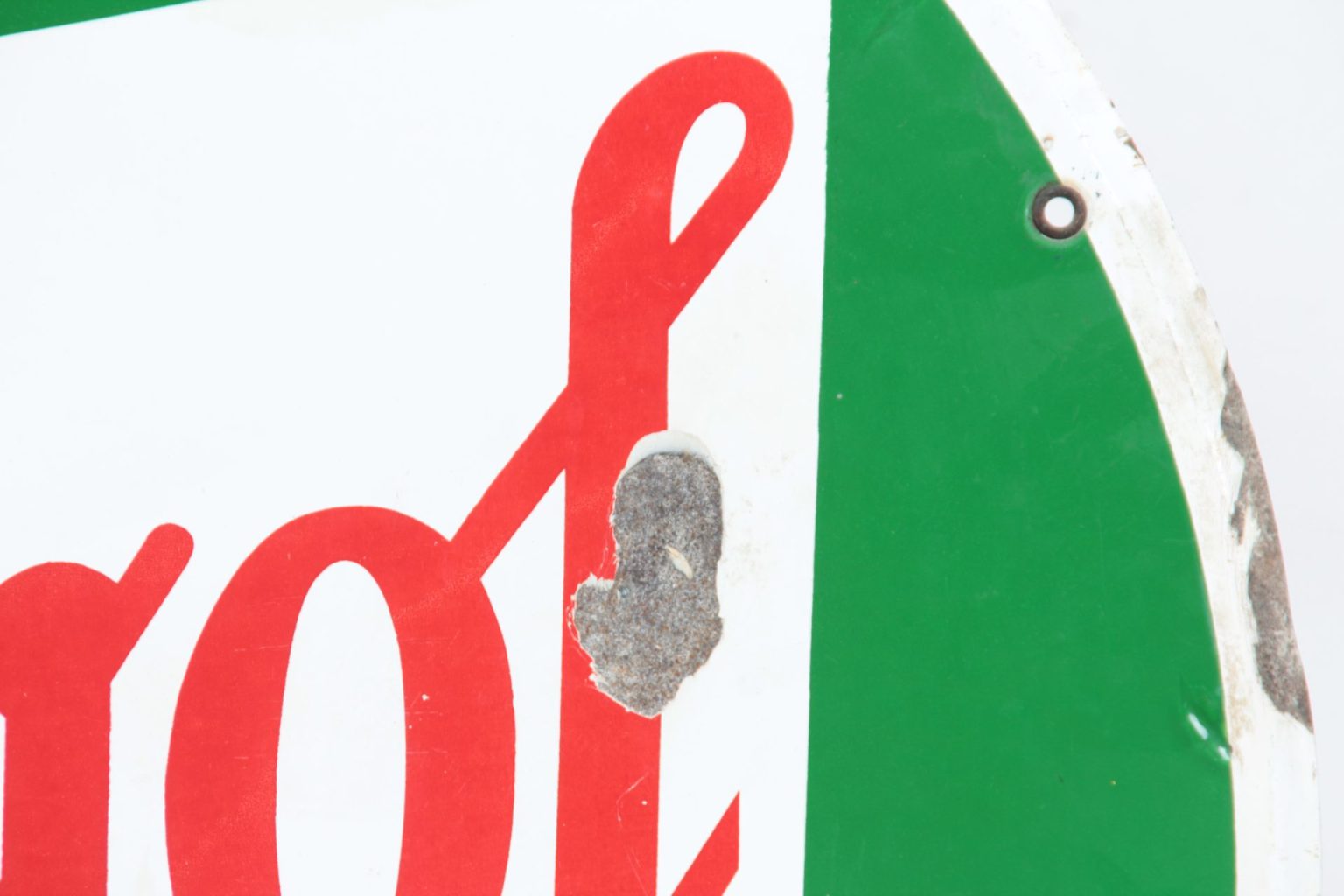 CASTROL oils enamel plate - Military Classic Memorabilia