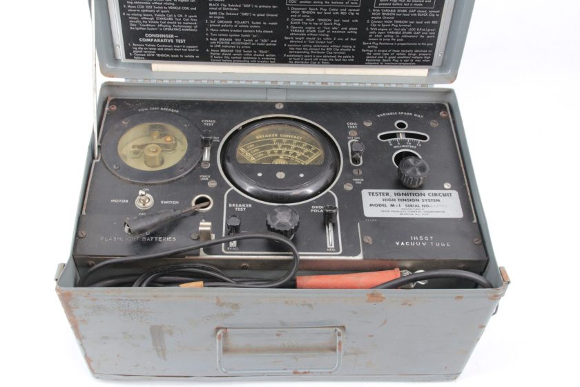 IGNITION CIRCUIT TEST CASE MODEL M-1 - Military Classic Memorabilia