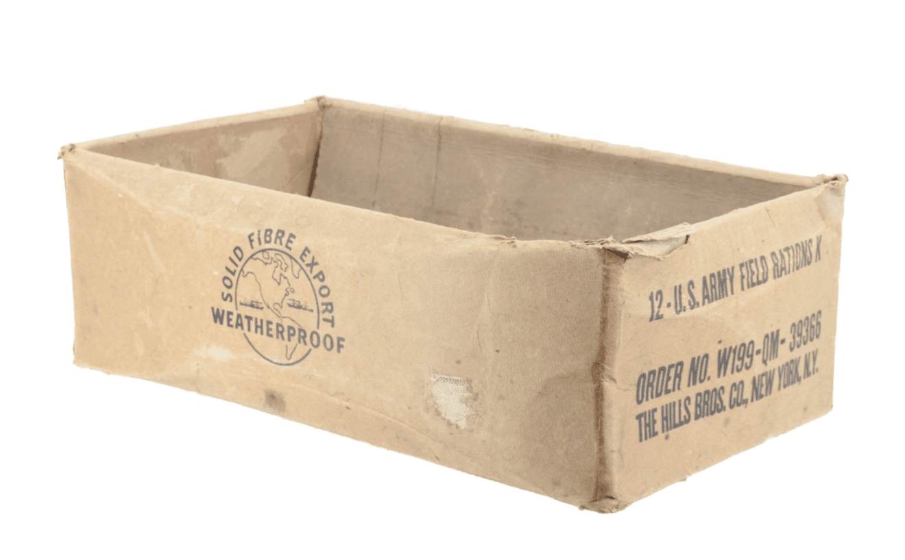 K RATION BOX - US ARMY - Military Classic Memorabilia