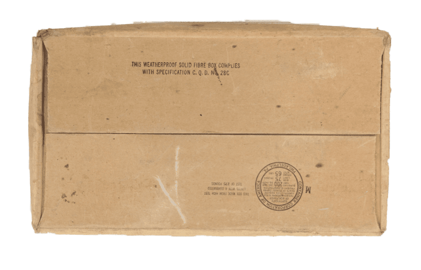 K RATION BOX - US ARMY - Military Classic Memorabilia
