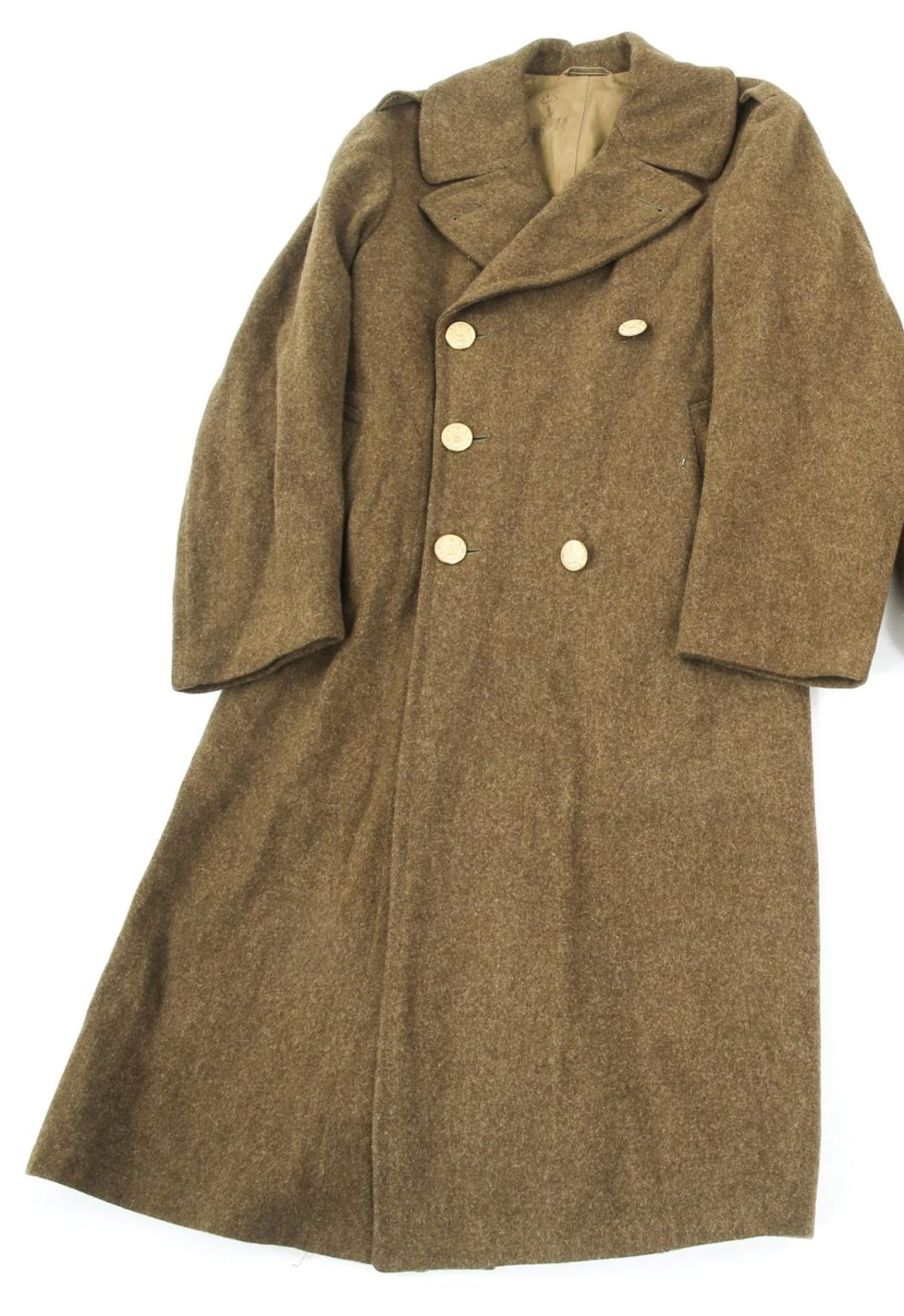 US Army "OVERCOAT" coat - 1942 - Military Classic Memorabilia