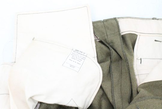 US ARMY WOOL PANTS M-1937 - Military Classic Memorabilia
