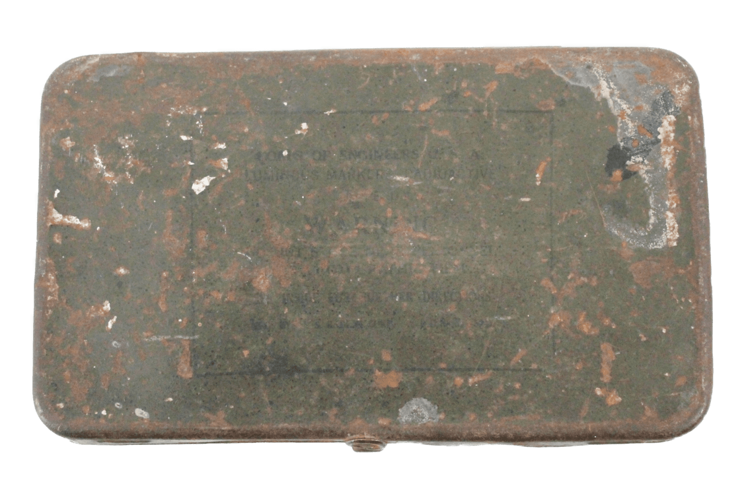 Type I luminous marker disc box - US paratrooper - Military Classic ...