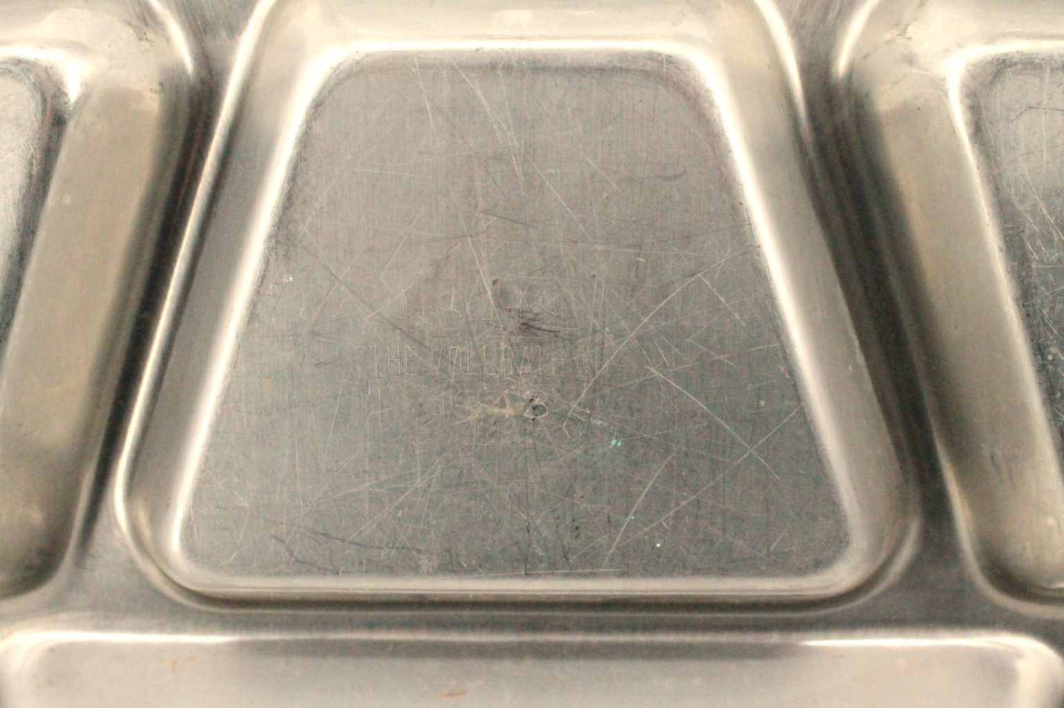 US MEDICAL DPT mess tray -1943 - Military Classic Memorabilia