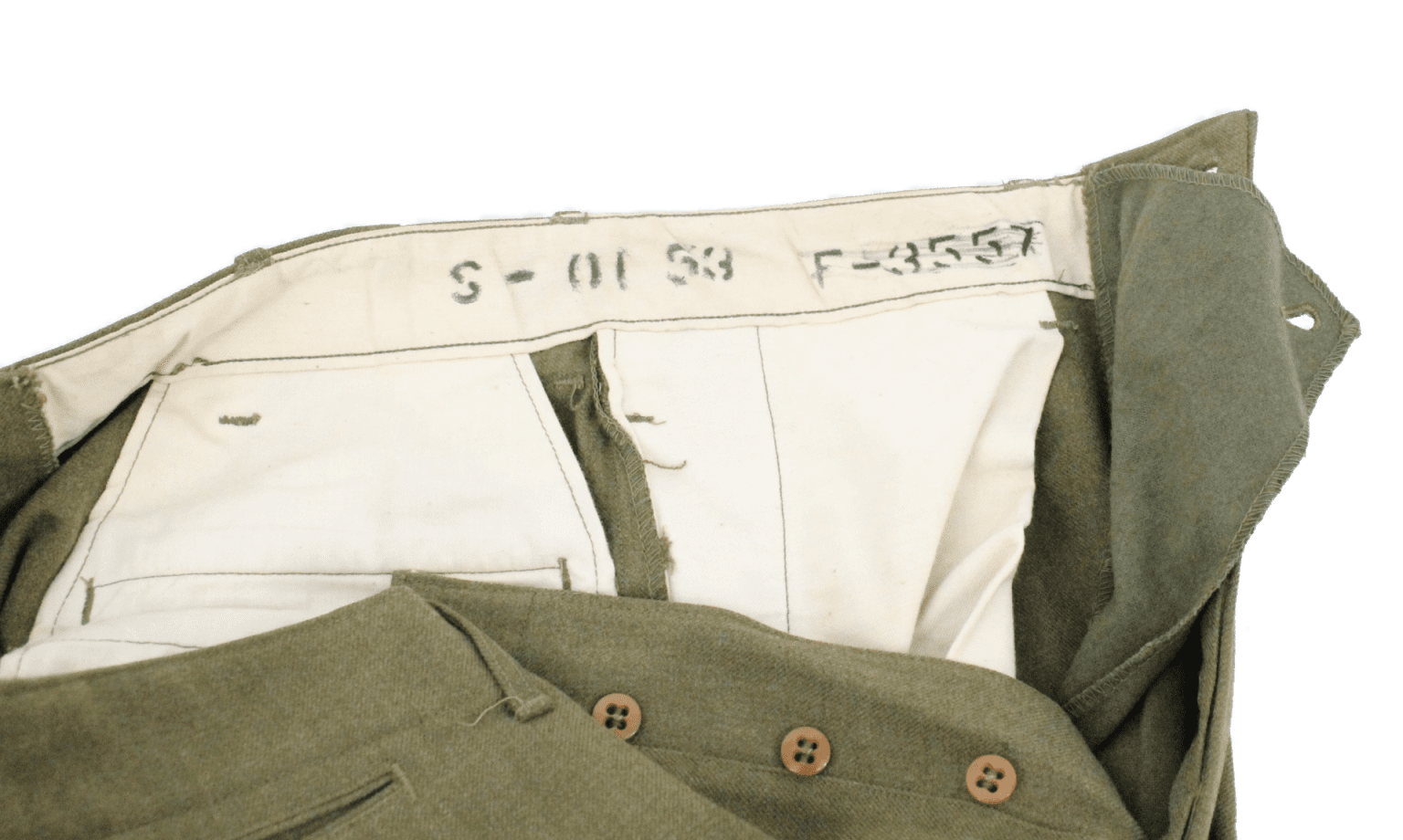 US ARMY WOOL PANTS M-1937 - Military Classic Memorabilia