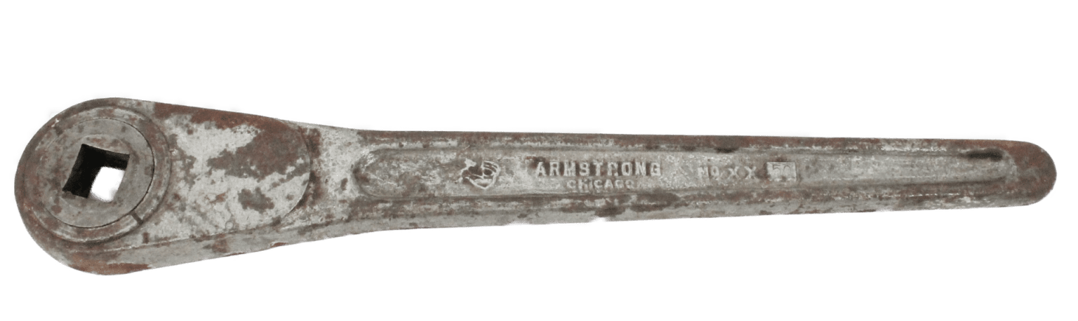 US ratchet wrench for BAILEY BRIDGE - Military Classic Memorabilia