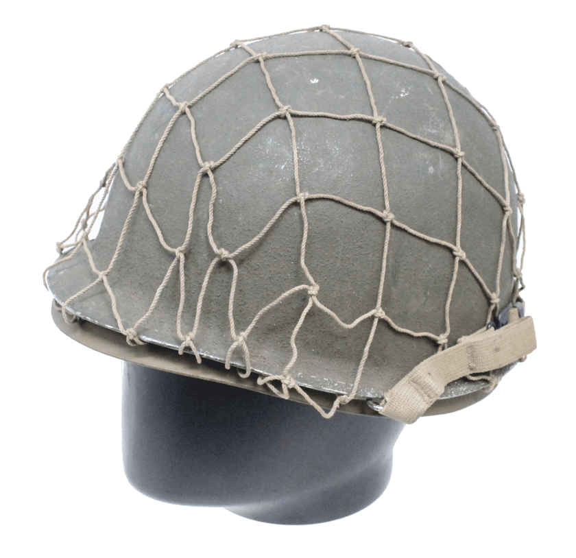 US M1 HELMET WITH NET - Military Classic Memorabilia