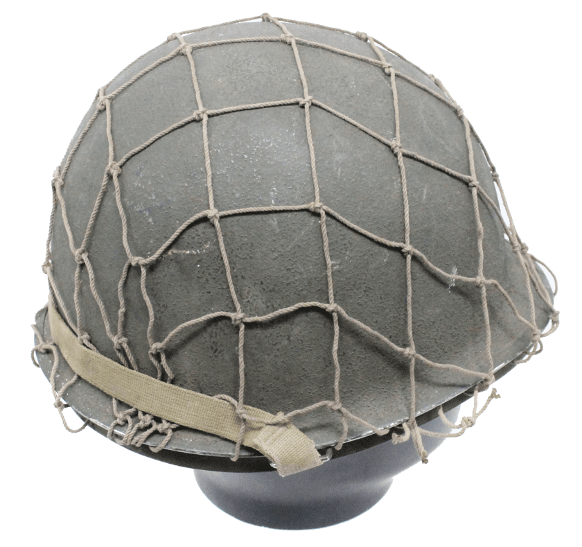 US M1 HELMET WITH NET - Military Classic Memorabilia