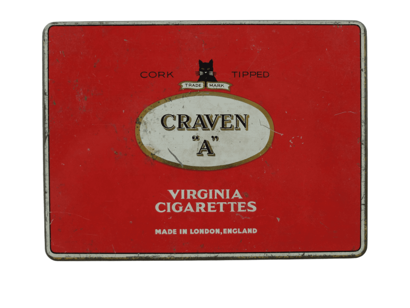 CRAVEN “A” CIGARETTE BOX - Military Classic Memorabilia
