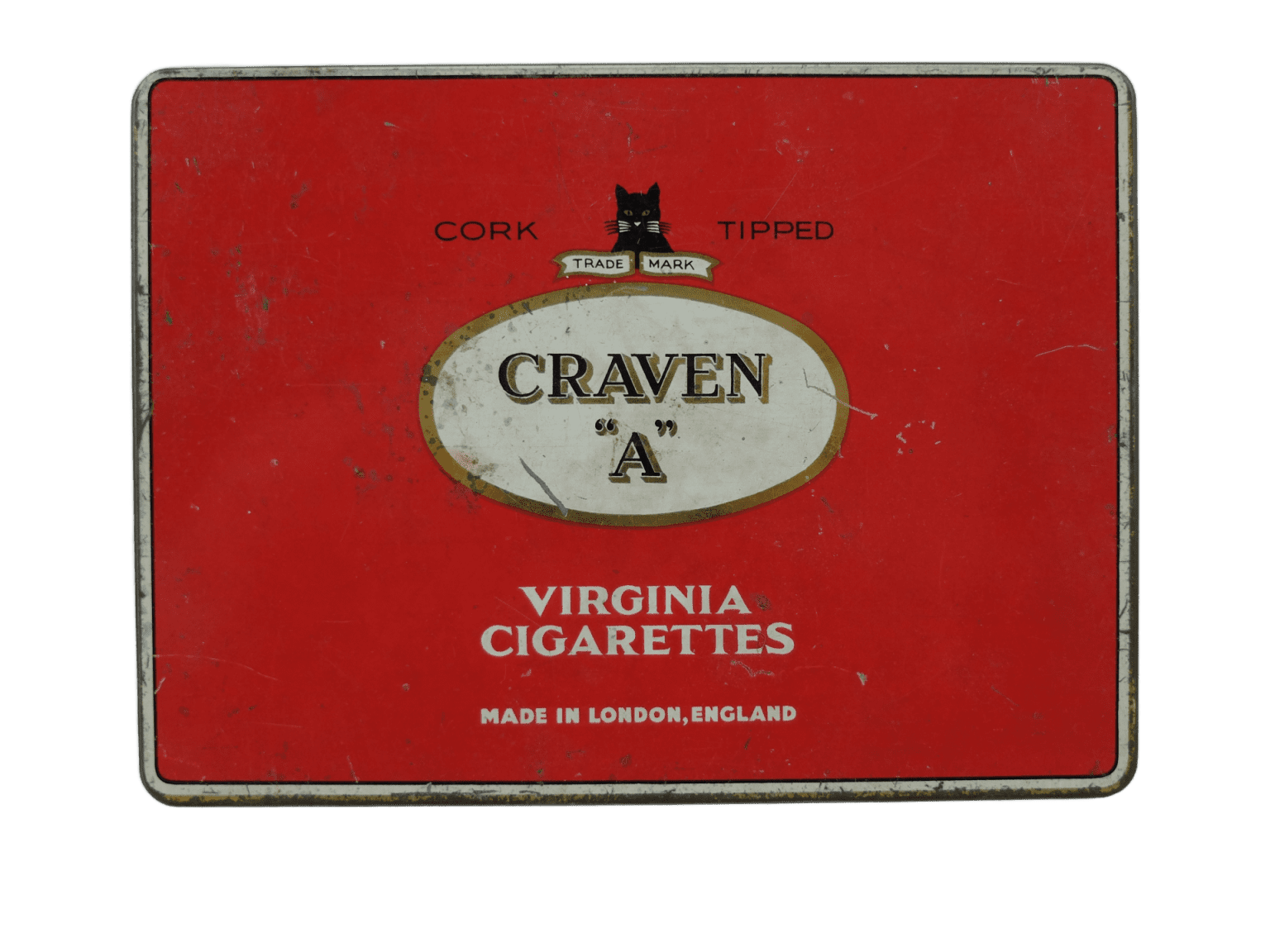 BOÎTE DE CIGARETTES "CRAVEN A" - Military Classic Memorabilia