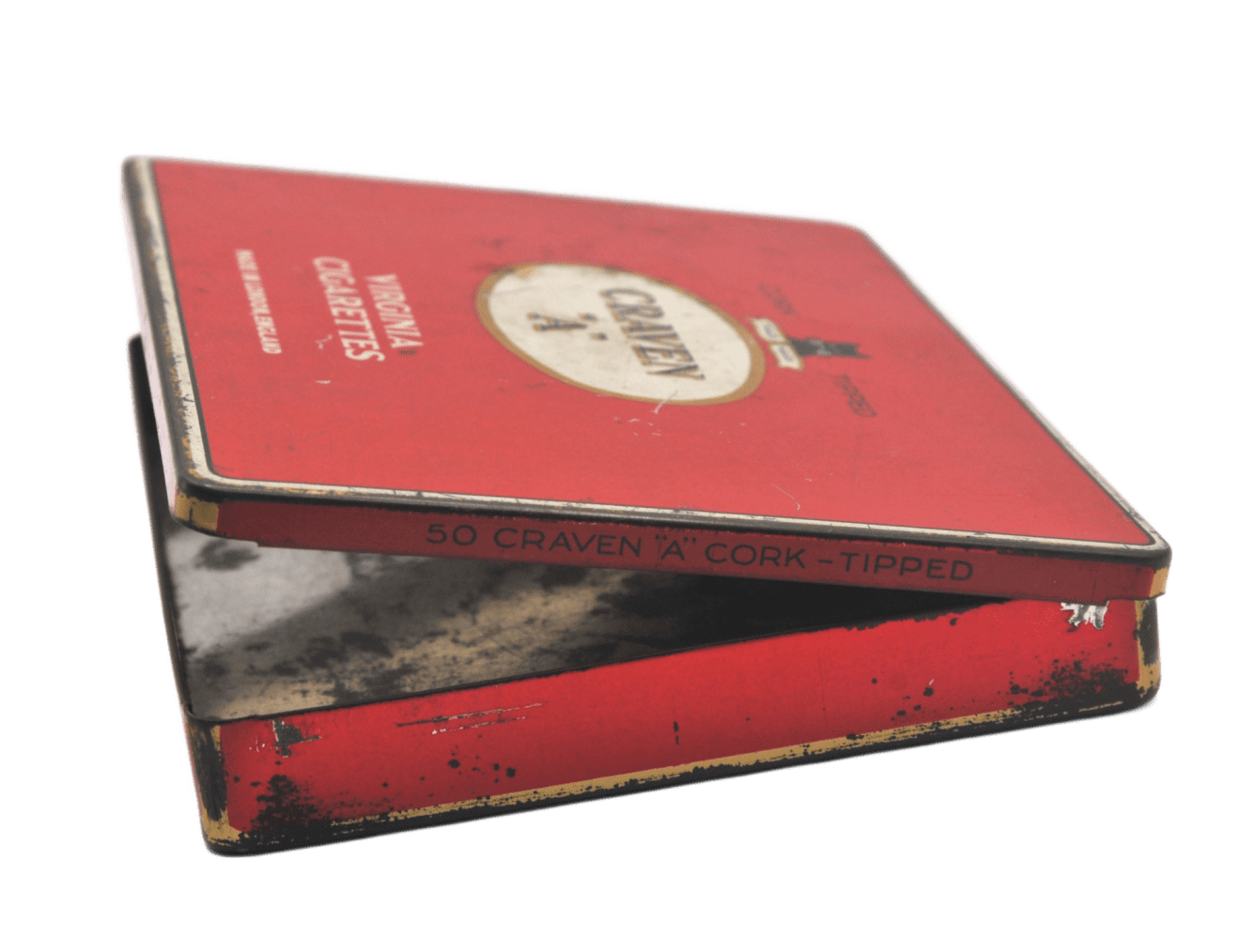 CRAVEN “A” CIGARETTE BOX - Military Classic Memorabilia