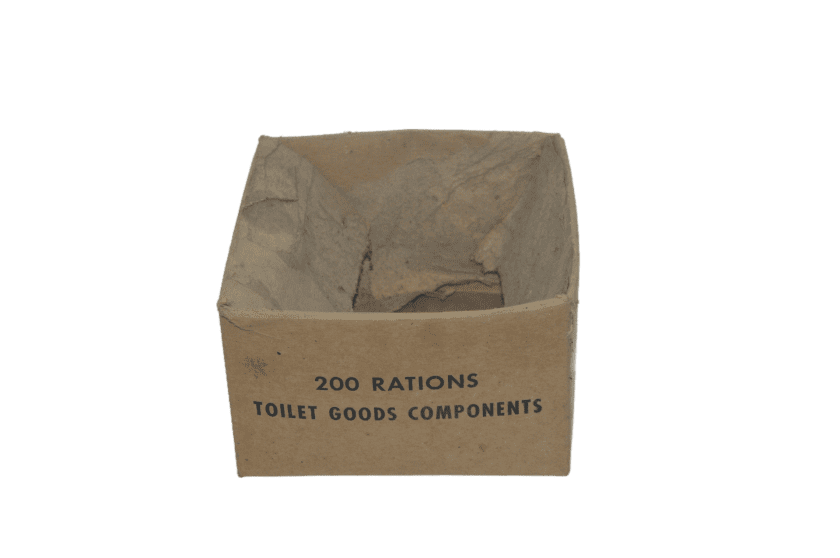 RATION BOX TOILETRIES - US ARMY - Military Classic Memorabilia