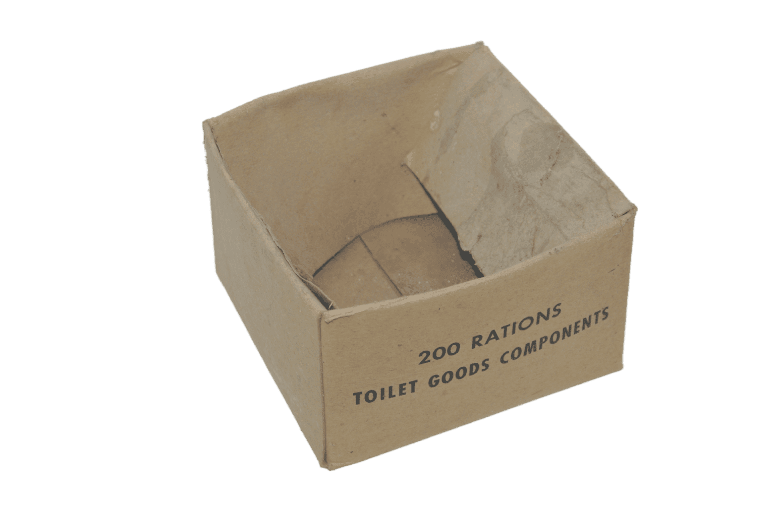 RATION BOX TOILETRIES - US ARMY - Military Classic Memorabilia