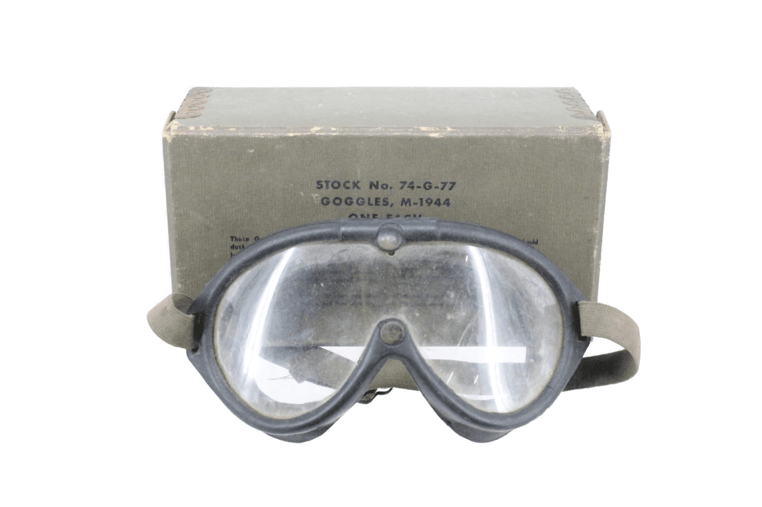 Lunettes GOGGLE M-1944 US Army - Military Classic Memorabilia