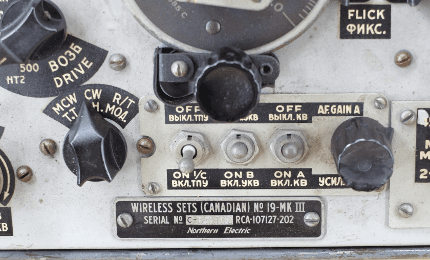 BRITISH TANK Radio Wireless N°19 -1943 - Military Classic Memorabilia