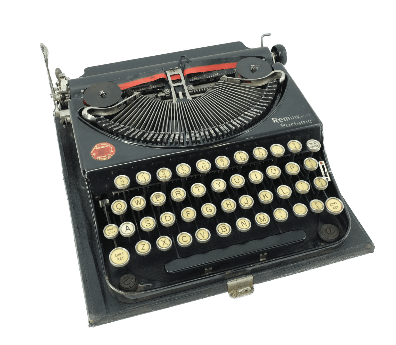 REMINGTON -USA portable typewriter - Military Classic Memorabilia