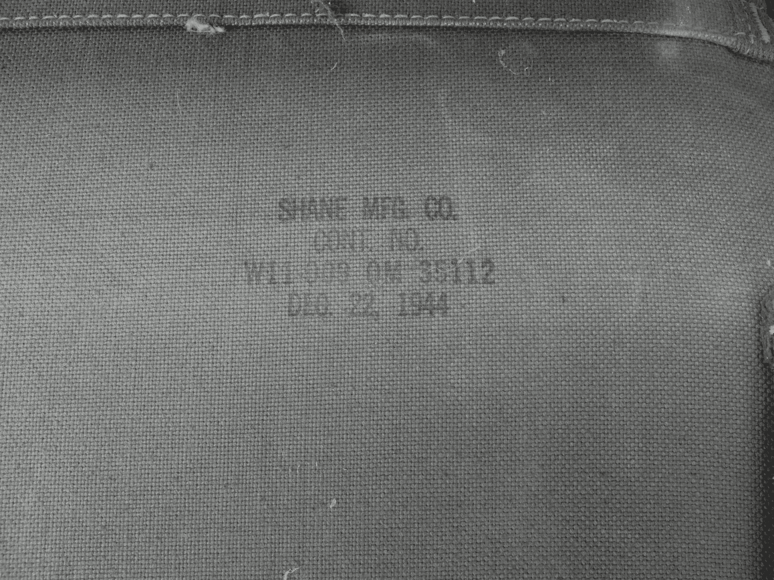 US ARMY- SHANE.MFG folding bed -1944 - Military Classic Memorabilia