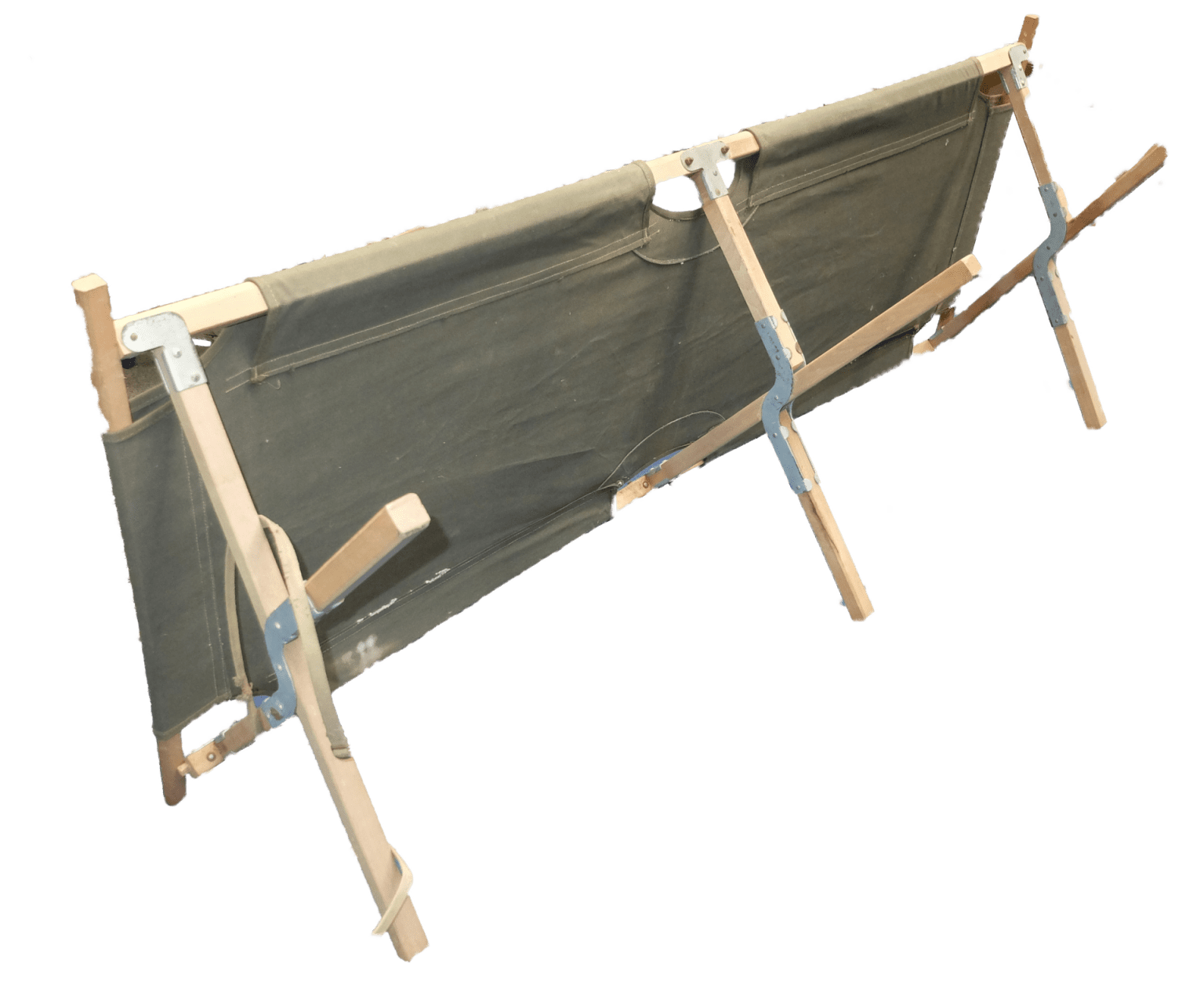 US ARMY- SHANE.MFG folding bed -1944 - Military Classic Memorabilia