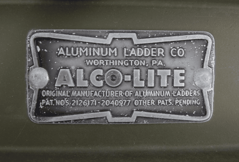 USAAF Bomber ALCO-LITE folding ladder - Military Classic Memorabilia
