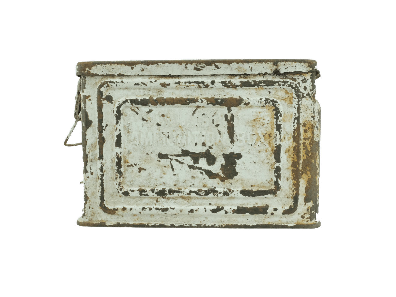 US 30 cal ammunition box - “white" - Military Classic Memorabilia