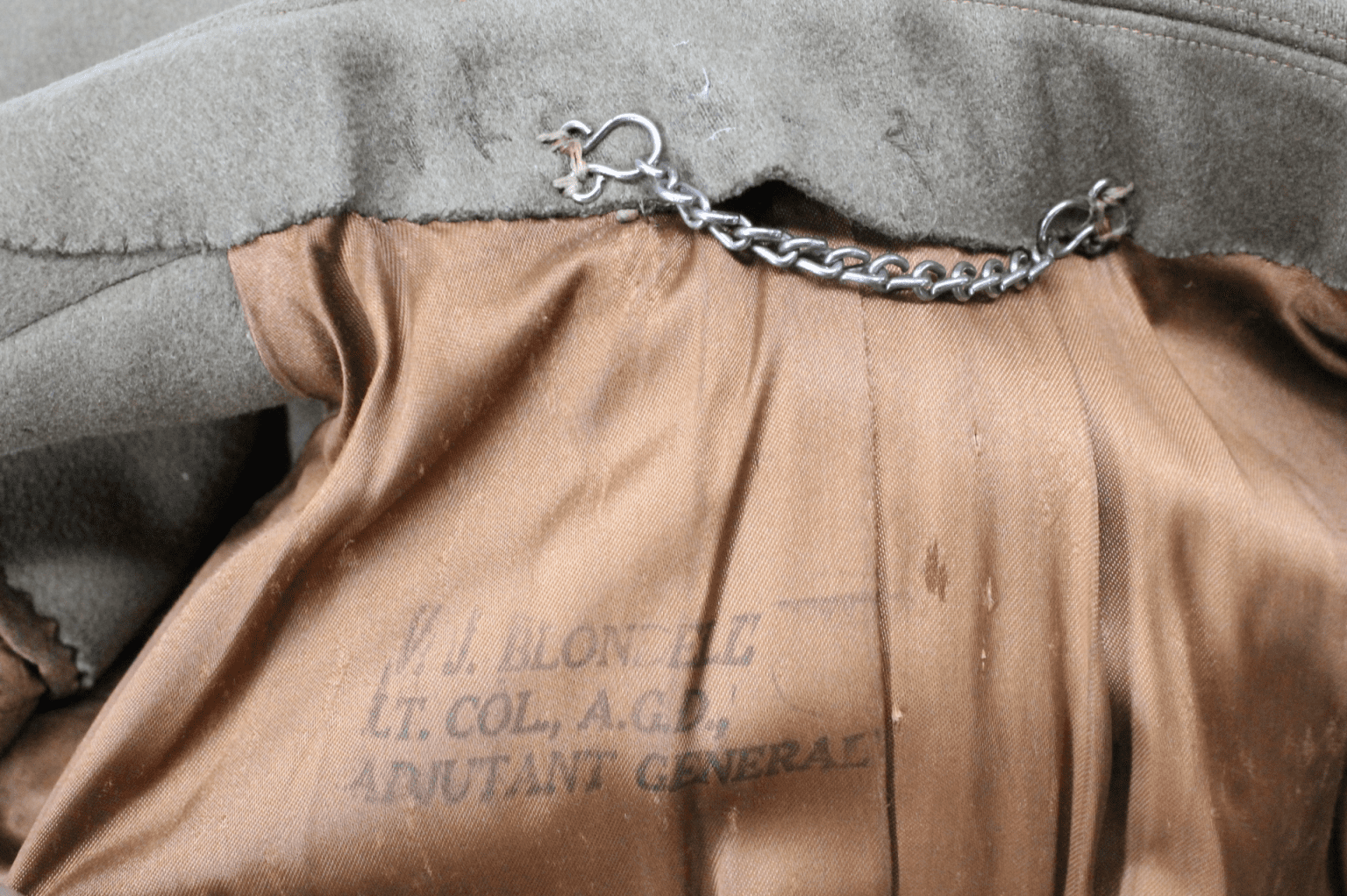 Overcoat of Lt.Colonel V.J BLONDELL - US ARMY - Military Classic ...