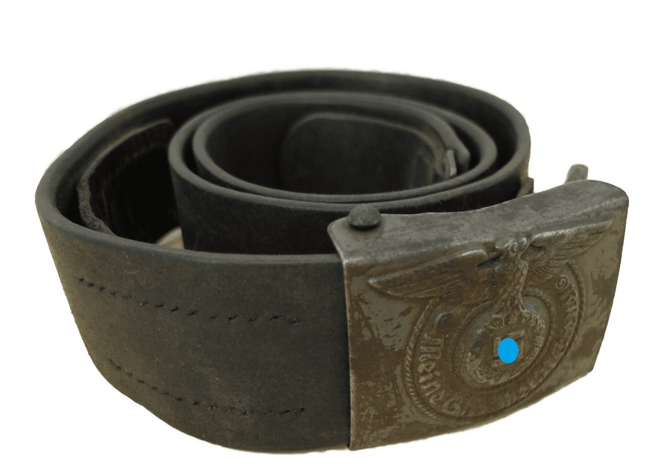 Belt with waffen SS buckle - Military Classic Memorabilia
