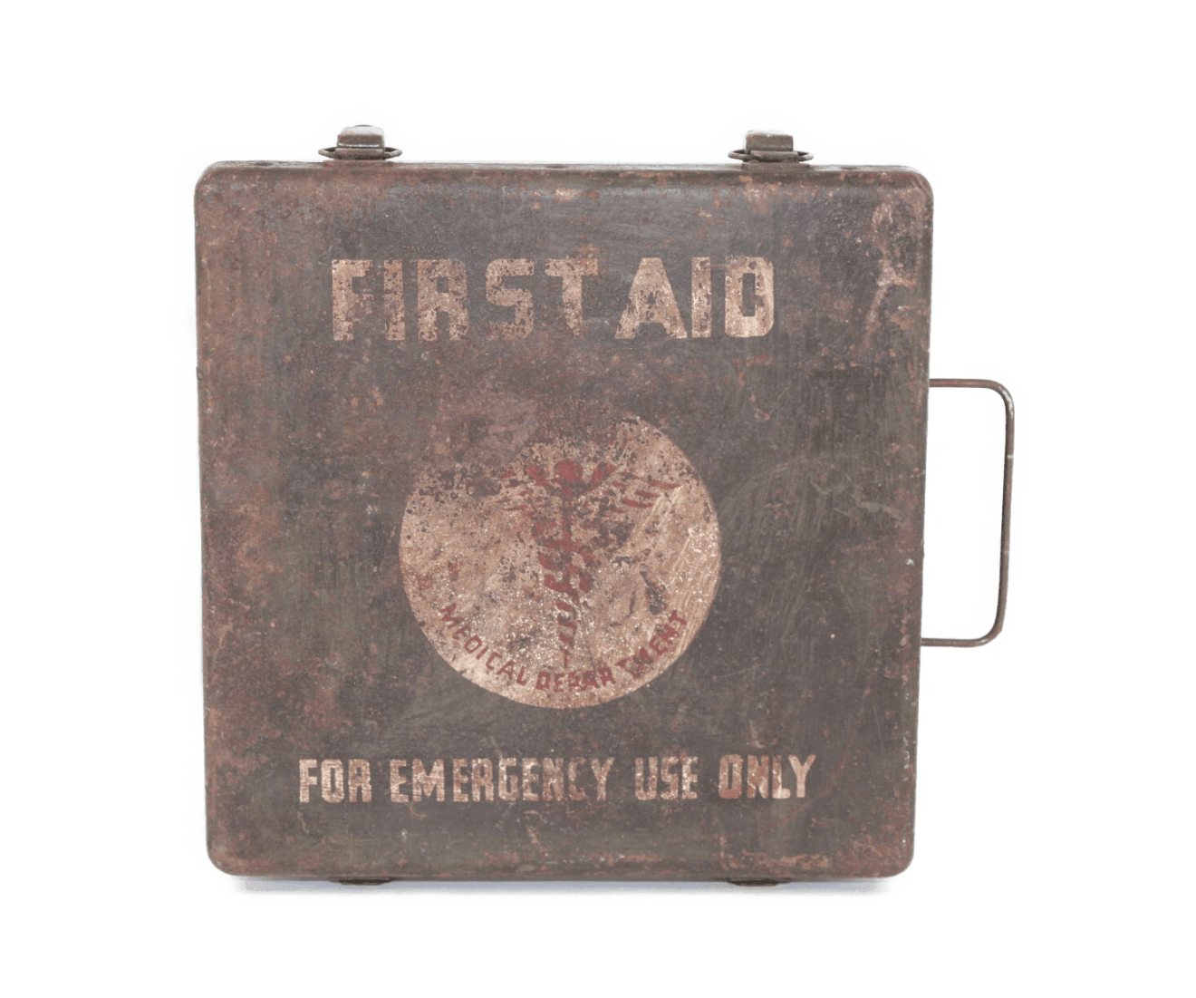 FIRST AID US “24 Unit” BOX - Military Classic Memorabilia