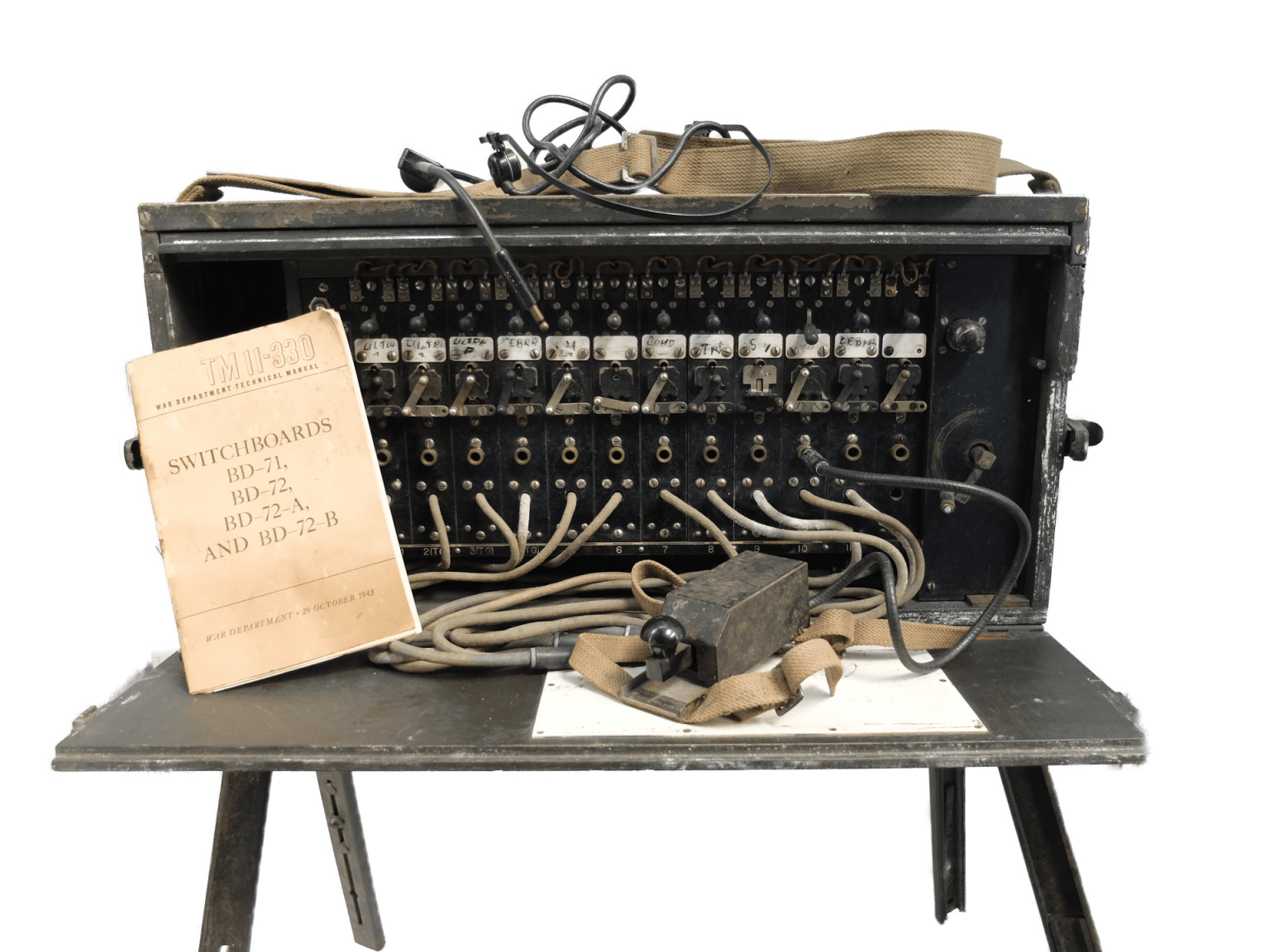 Switchboard BD 72" US signal corps - Military Classic Memorabilia