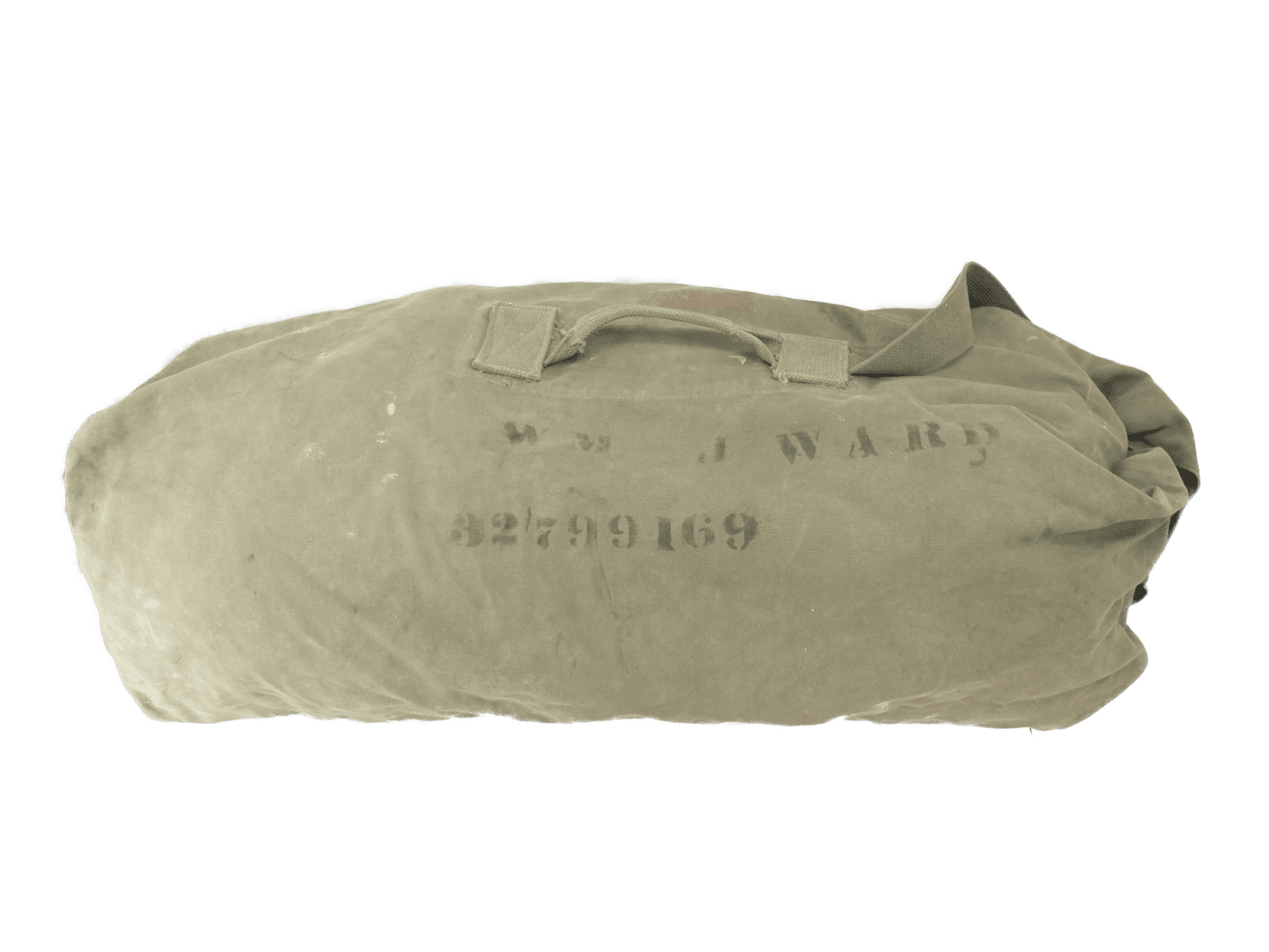 Us army pack bag "named" - Military Classic Memorabilia