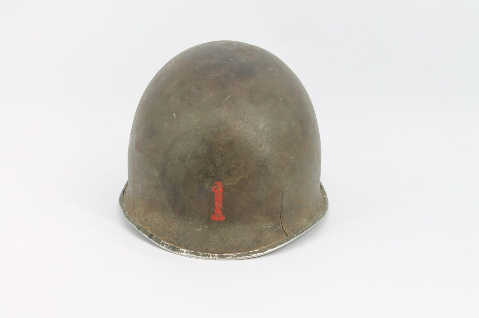 US M1 HELMET "BIG RED ONE" - 1ST INFANTRY DIVISION - Military Classic ...