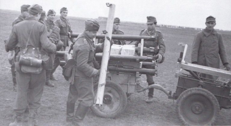 IF8 WEHRMACHT trailer drawbar - Military Classic Memorabilia