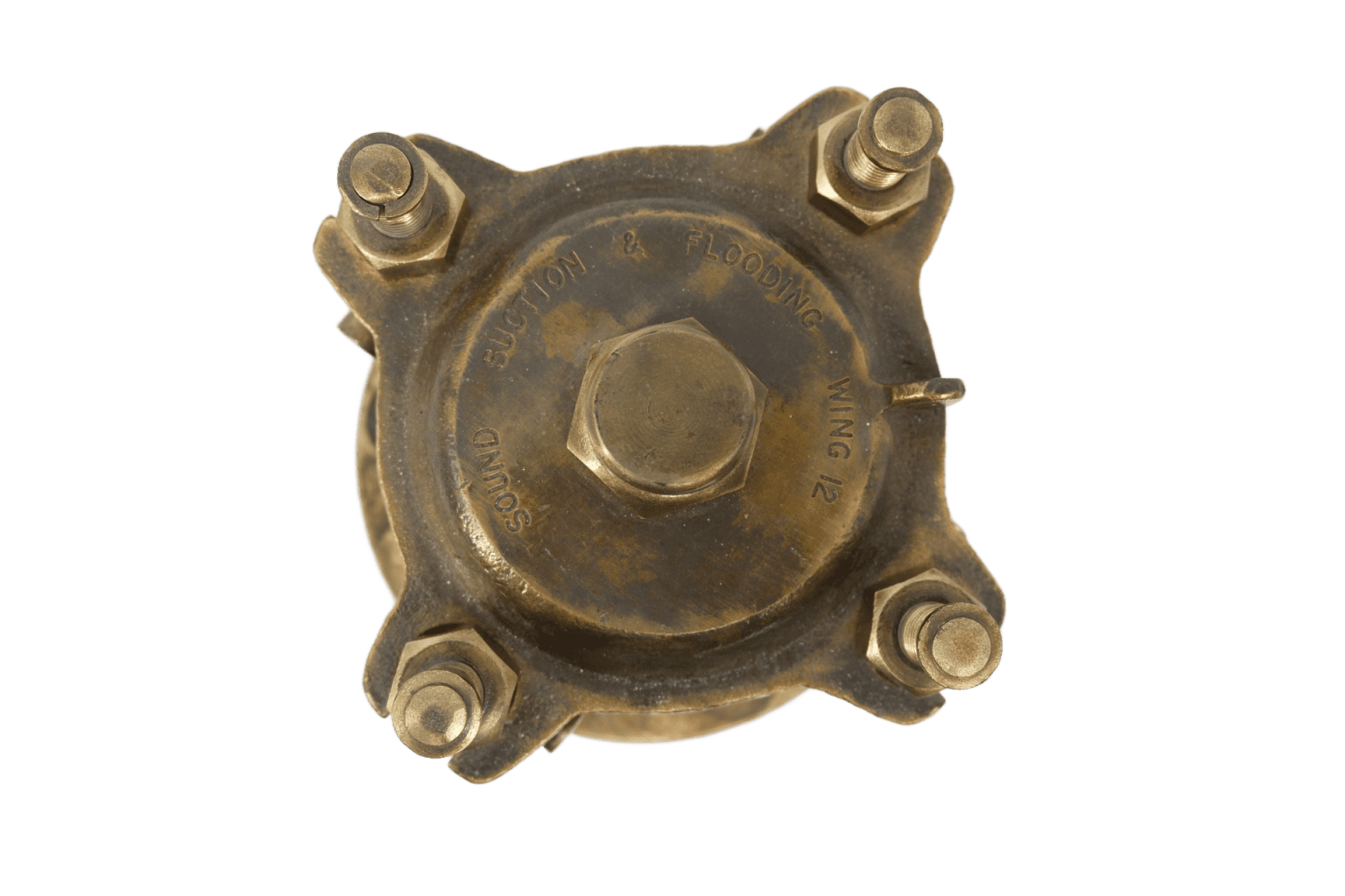 US Navy LST Valve - D-Day Omaha Beach - Military Classic Memorabilia