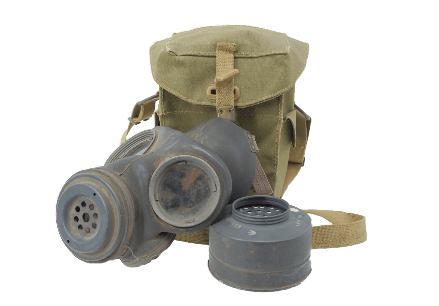 BRITISH ARMY MK III GAS MASK - 1943 - Military Classic Memorabilia