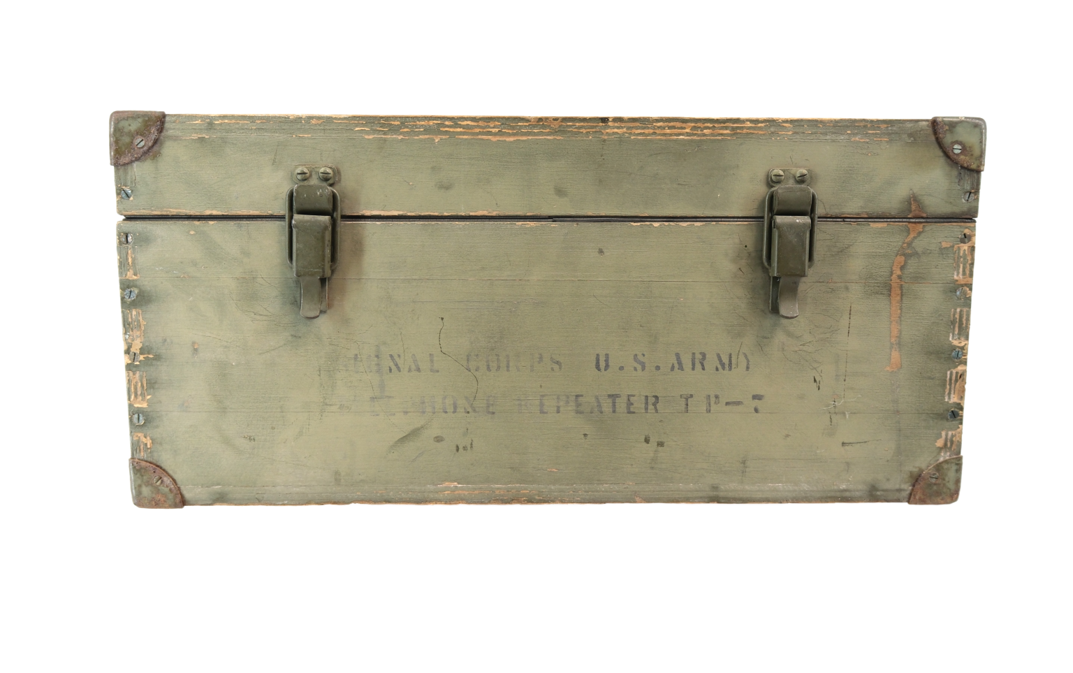 TP 7 US ARMY TELEPHONE REPEATER - Military Classic Memorabilia