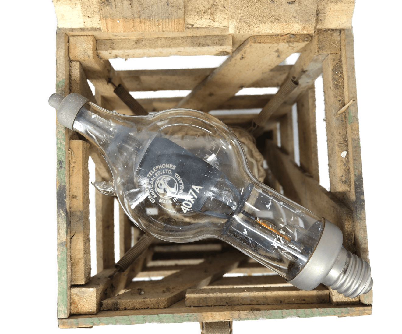 US Army Anti-Aircraft Searchlight Bulb - Military Classic Memorabilia